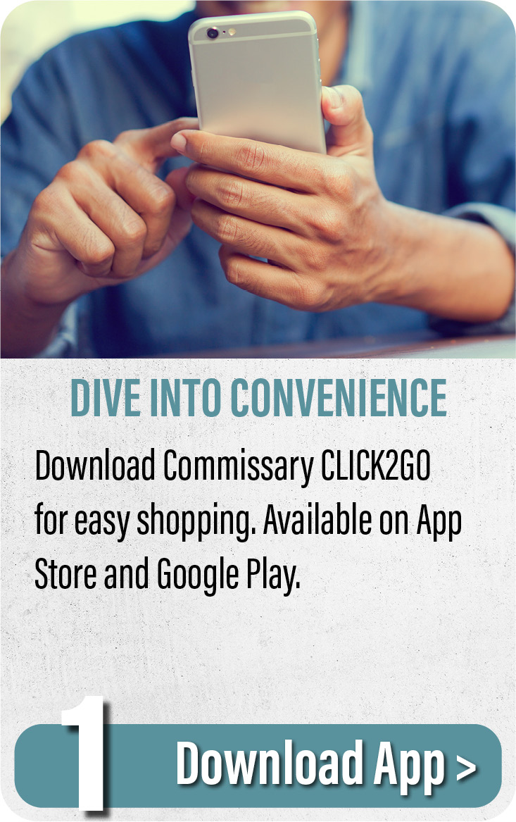 Commissary CLICK2GO® Sign-up | Commissaries